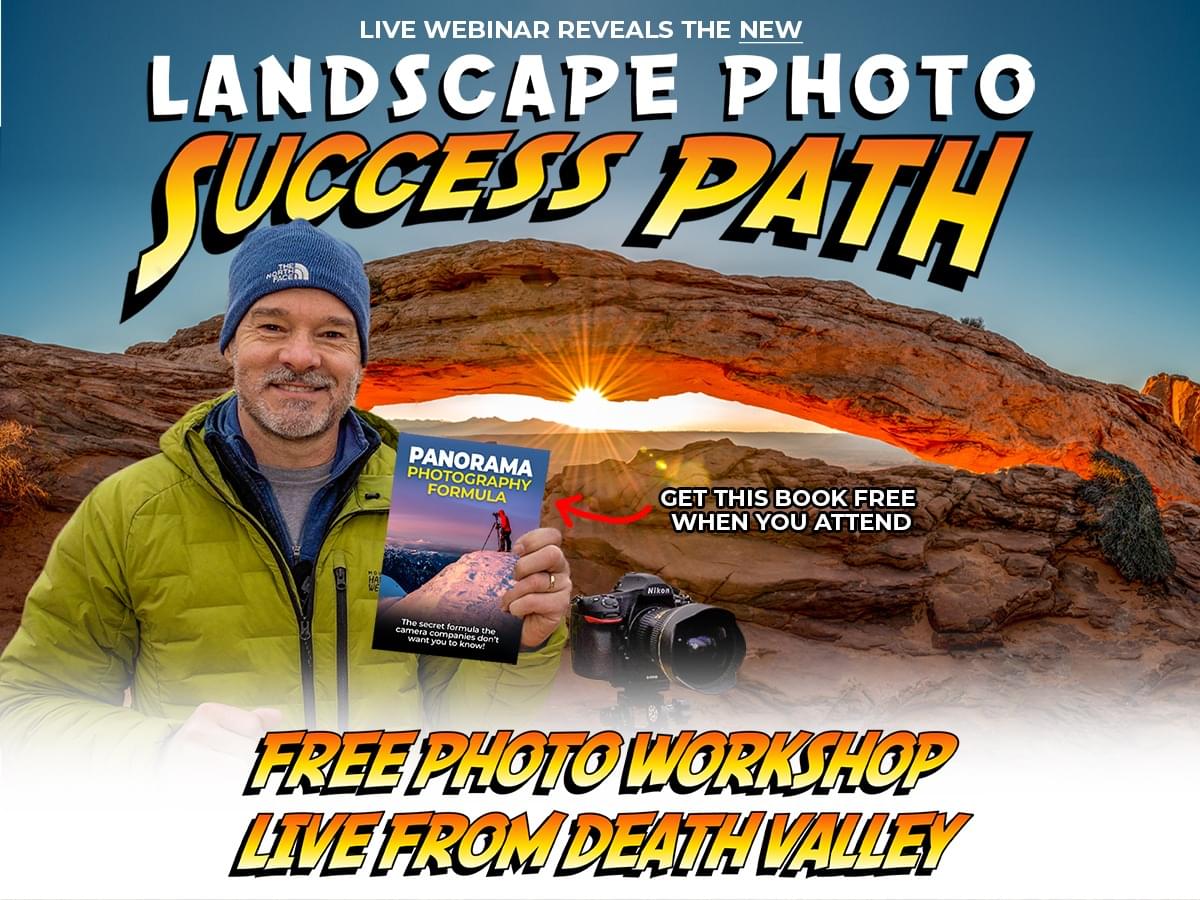 World's first landscape photo webinar - LIVE from the sand dunes of ...
